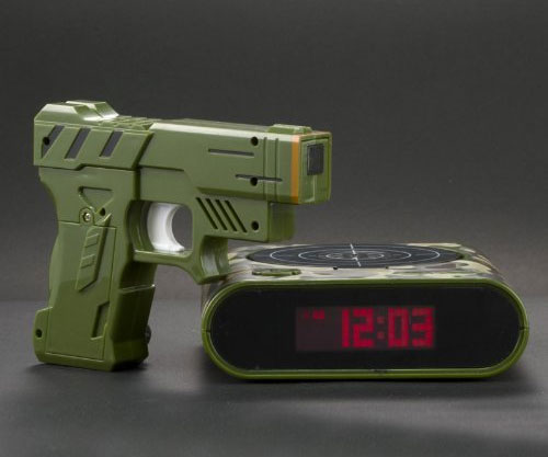 Target Practice Alarm Clock