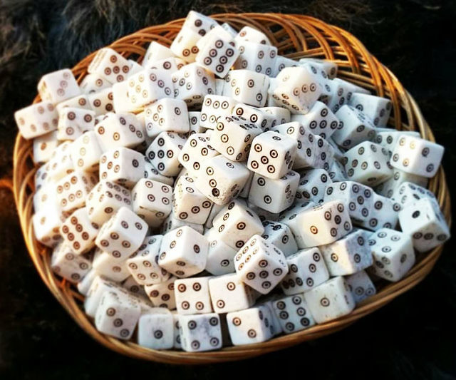 Handmade Bone Die