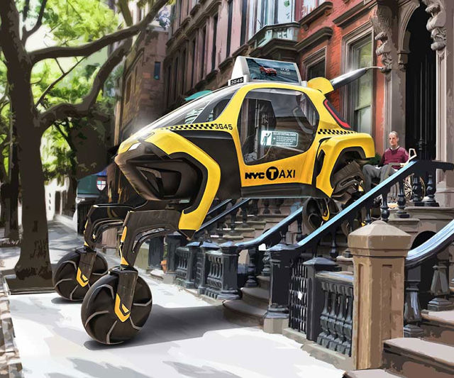 Hyundai Elevate Multi-Joint Leg Car