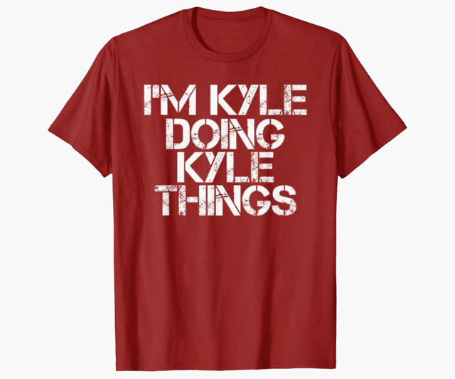 Doing Kyle Things Shirt