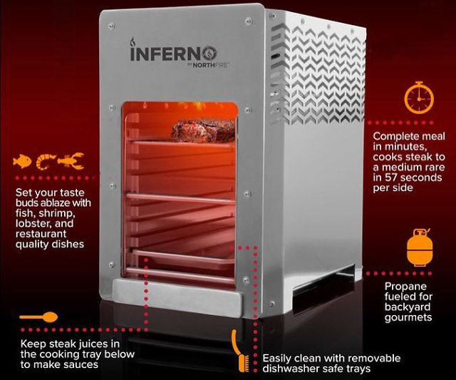Inferno 1500 Degrees Infrared Grill