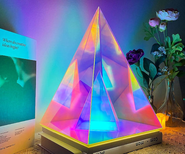 Infinity Pyramid Lamp