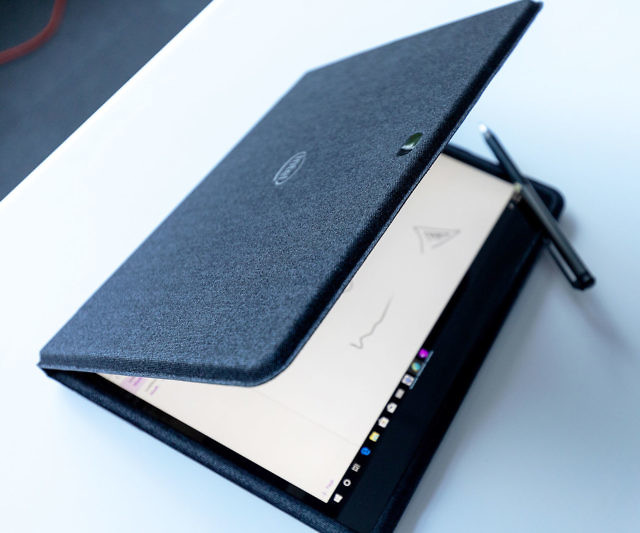 Intel Dual Screen Fabric Laptop