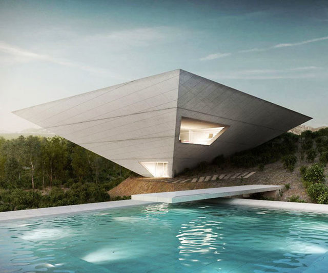 Pyramid House Modern Tiny House