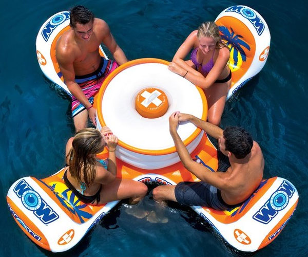 Floating Picnic Table For Pool | Cabinets Matttroy