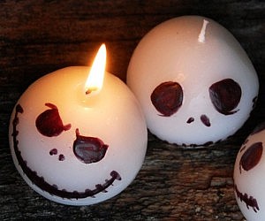 Jack Skellington Candles