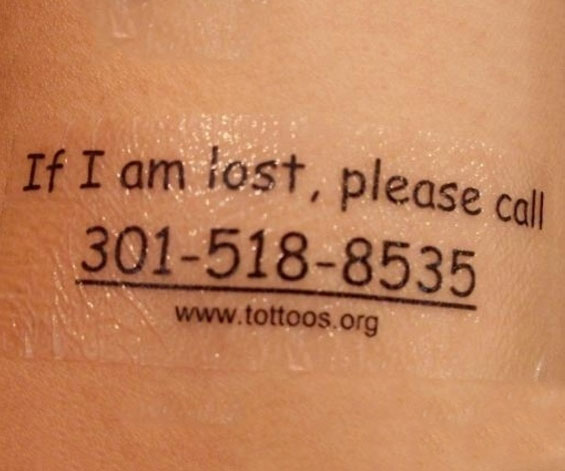 Safety First Tattoo
