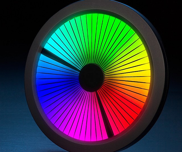 LED Color Spectrum Clock