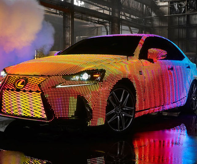 LED Covered Lexus