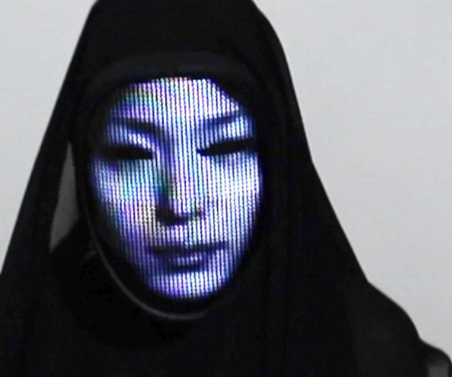 LED Face Changing Mask