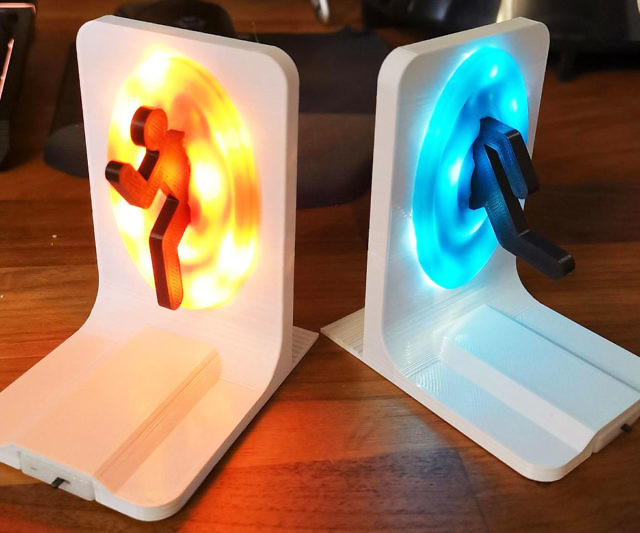 LED Portal Bookends