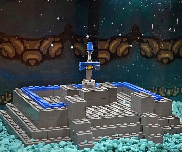 Legend Of Zelda Themed Aquarium