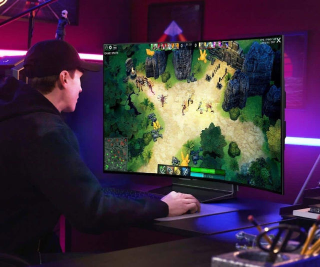 LG Bendable Gaming Monitor