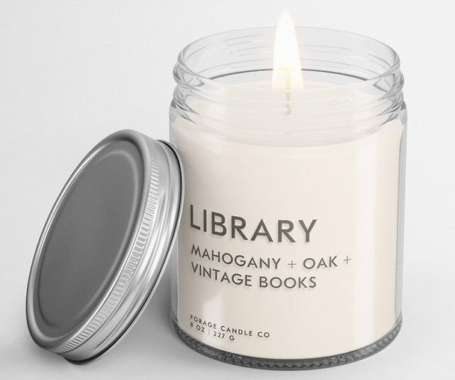 Library Scented Soy Candle