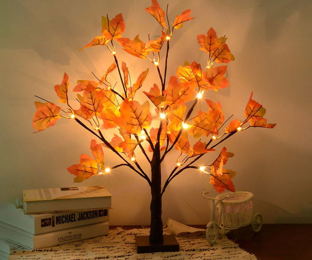 Light Up Maple Tree Lamp