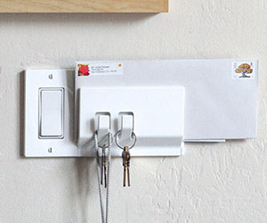 Lightswitch Cover Organizer