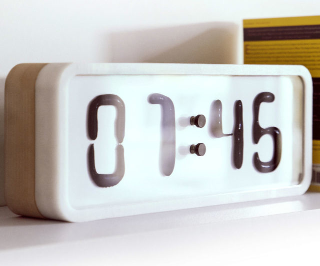 Liquid Display Clock
