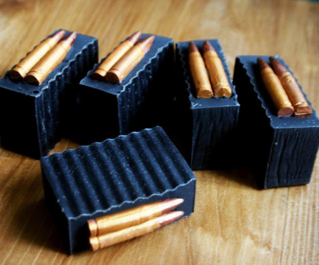 Loaded Magazine Soap Bars