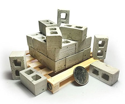 Miniature Architectural Building Materials