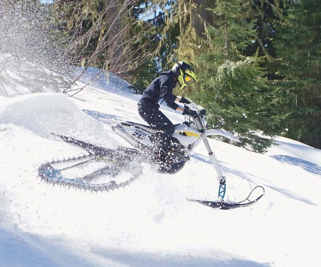 MotoTrax Snow Bike