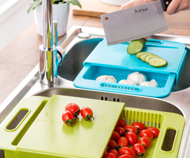 Multifunction Sink Cutting Board