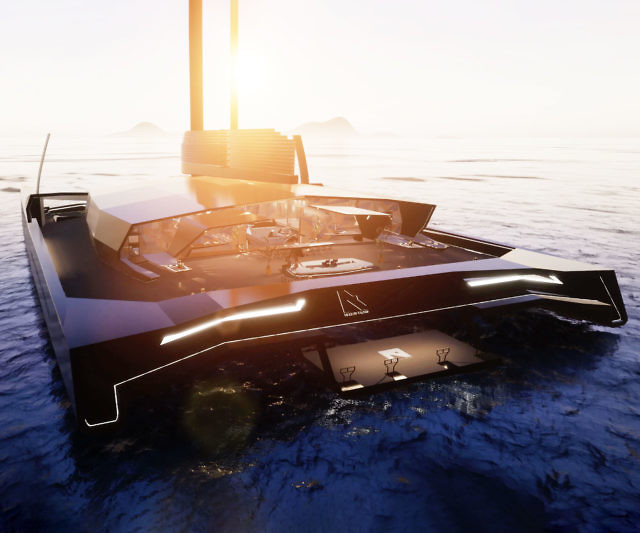 Nemesis One Hydrofoil Catamaran