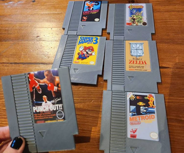 NES Cartridge Coasters