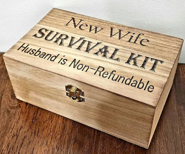 New Wife Survival Box