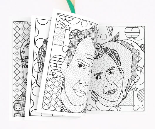 Nicolas Cage Coloring Book