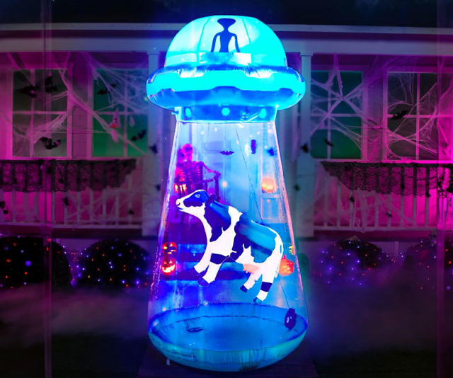 9-Foot Alien Abduction Inflatable