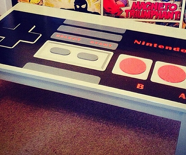 Nintendo Controller Coffee Table