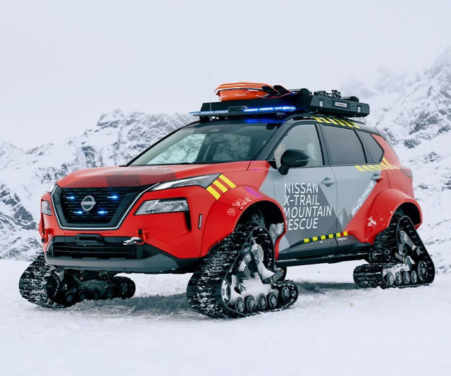 Nissan X Trail Mountain Rescue Vehicle