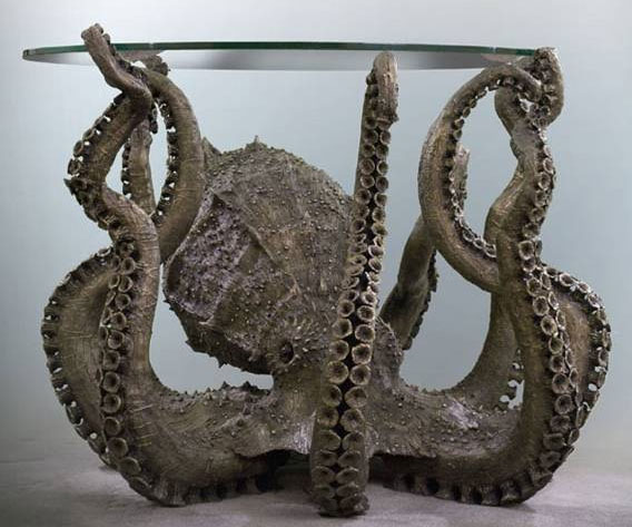 Metal Octopus Table