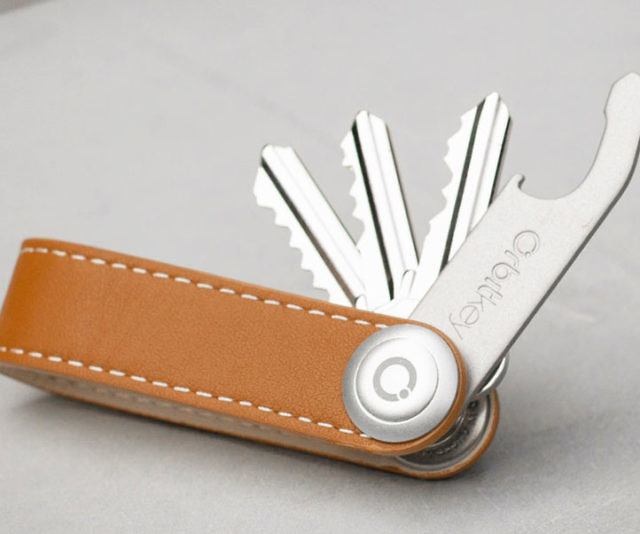 Orbitkey Leather Keychain