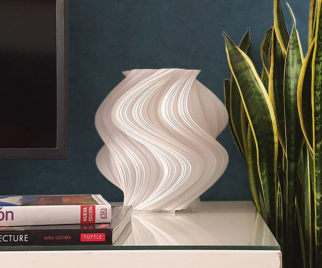 Organic Swirl Lamp