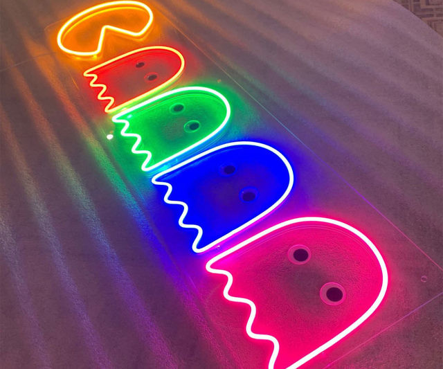 Pac-Man Neon Light