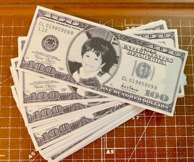 Personalized Birthday Bucks