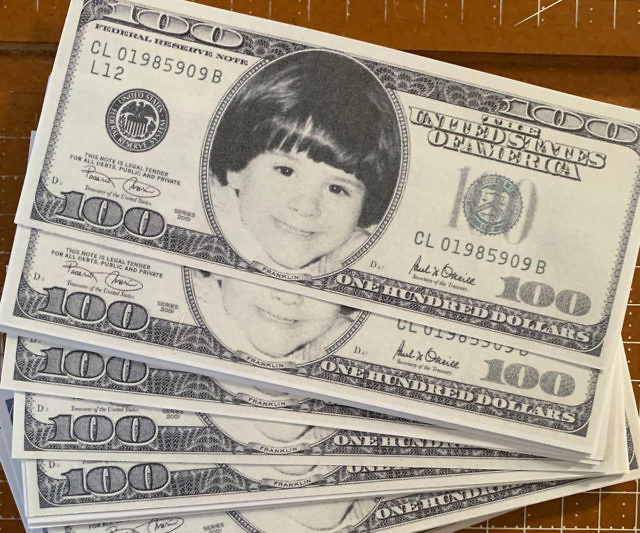 Personalized Birthday Bucks