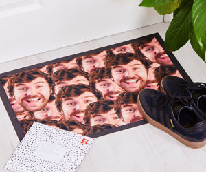 Personalized Face Doormat