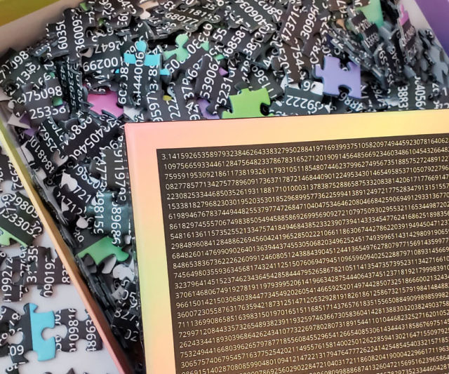Piece Of Pi Jigsaw Puzzle