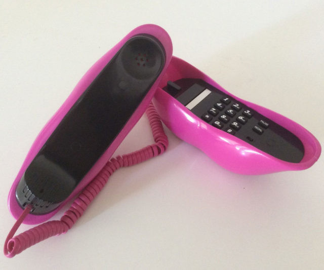 Vintage Hot Punk Lips Phone