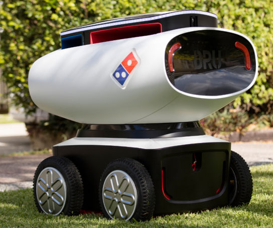 Autonomous Pizza Delivery Robot