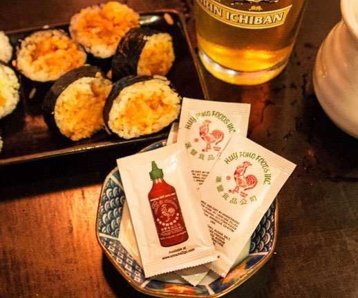 Individual Sriracha Packets