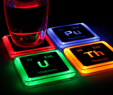 Radioactive Elements Coasters