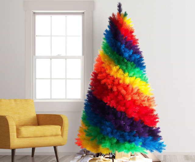 Rainbow Christmas Tree