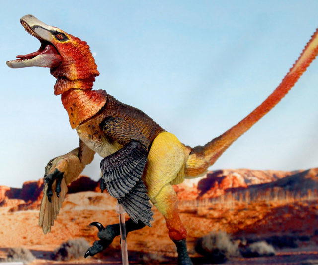 Realistic Velociraptor Action Figure