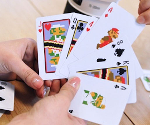 Retro Super Mario Playing Cards