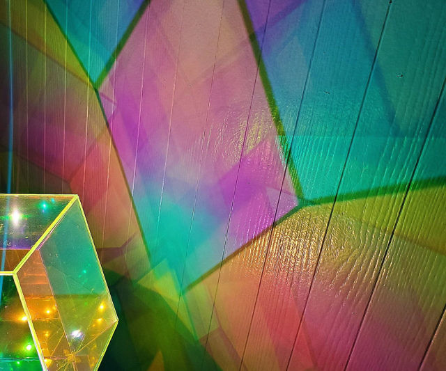 Rhombic Dodecahedron Infinity Prism