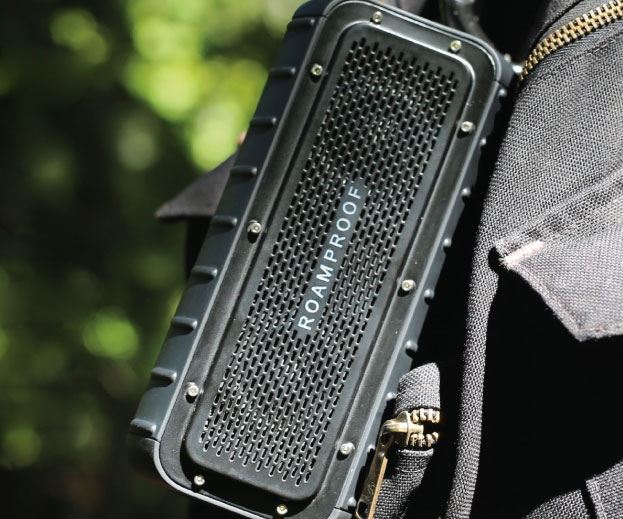 Rugged Solar Powered Speaker