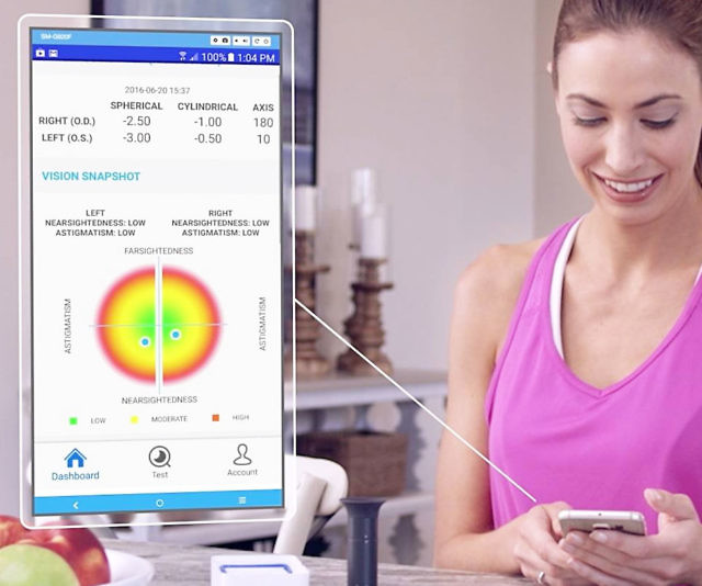 At Home DIY Eye Vision Test